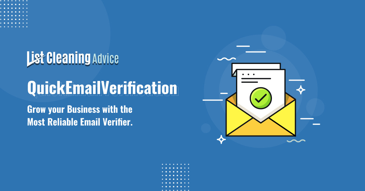 QuickEmailVerification Reviews 2021 : Coupons, Features, Price | LCA