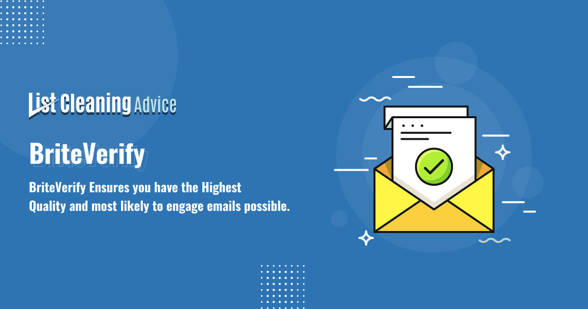 BriteVerify Email Verification - Reviews, Price, Alternatives & Coupons | LCA | LCA